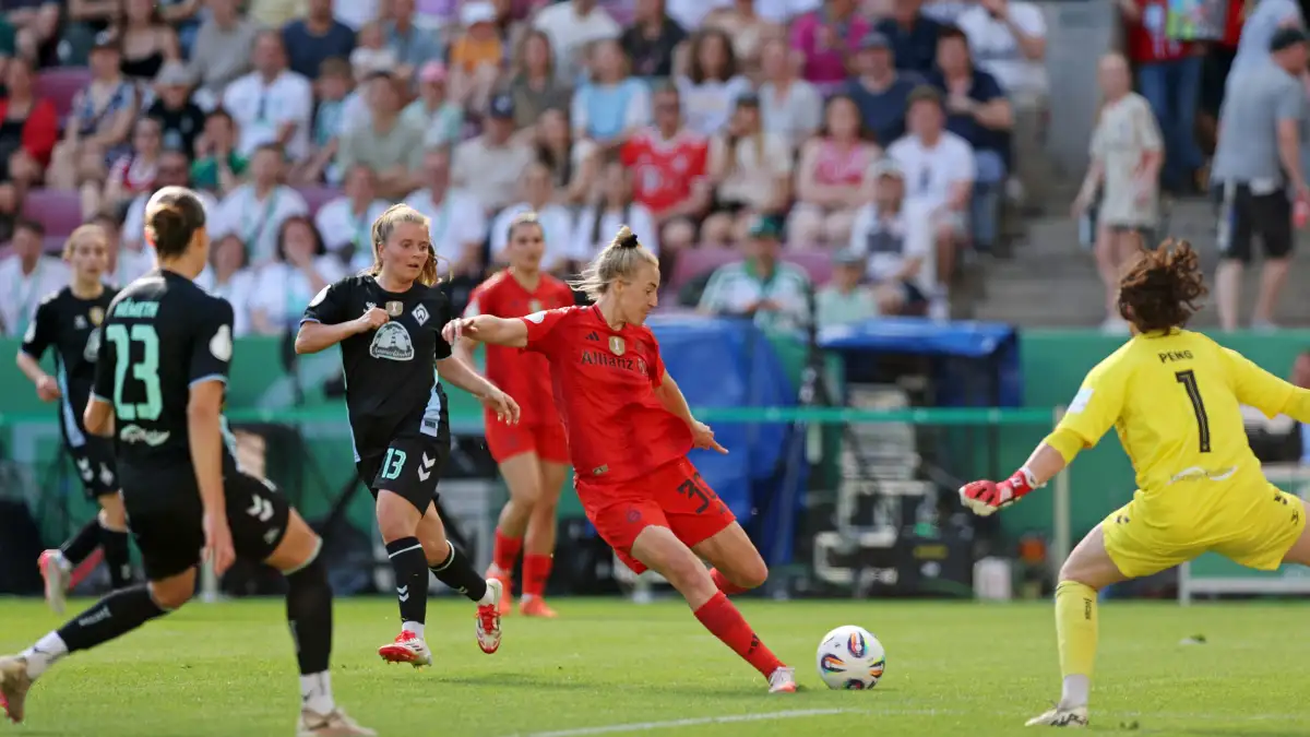 DFB-Pokal der Frauen: Werder Bremen verliert Finale gegen FC Bayern