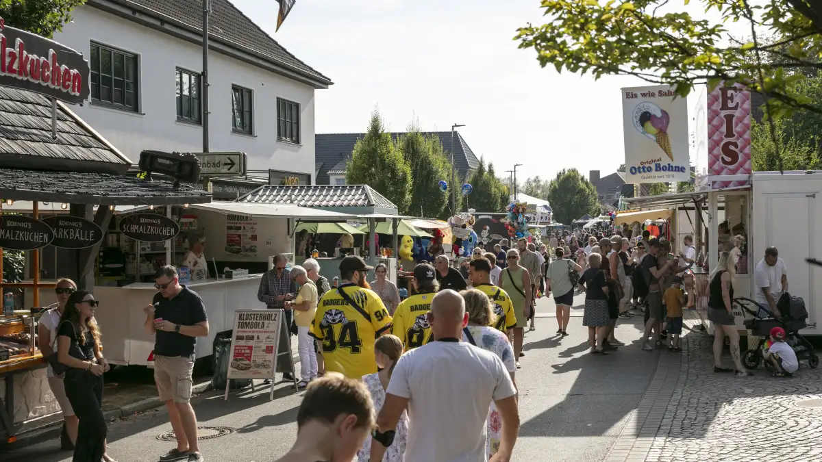 Das Programm vom Hammefest in Ritterhude im September 2025