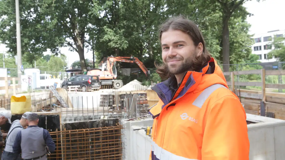 Bremen-Neustadt: Wie es auf der BSAG-Baustelle an der Piepe aussieht