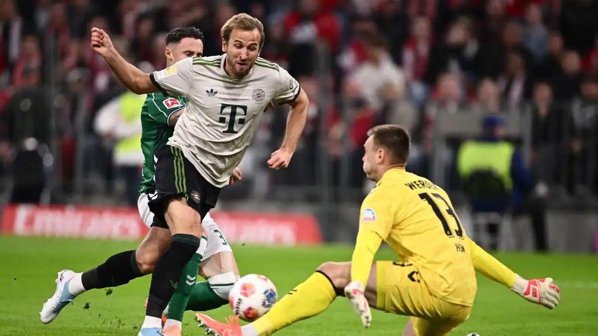 Werder Bremen ist gegen den FC Bayern chancenlos