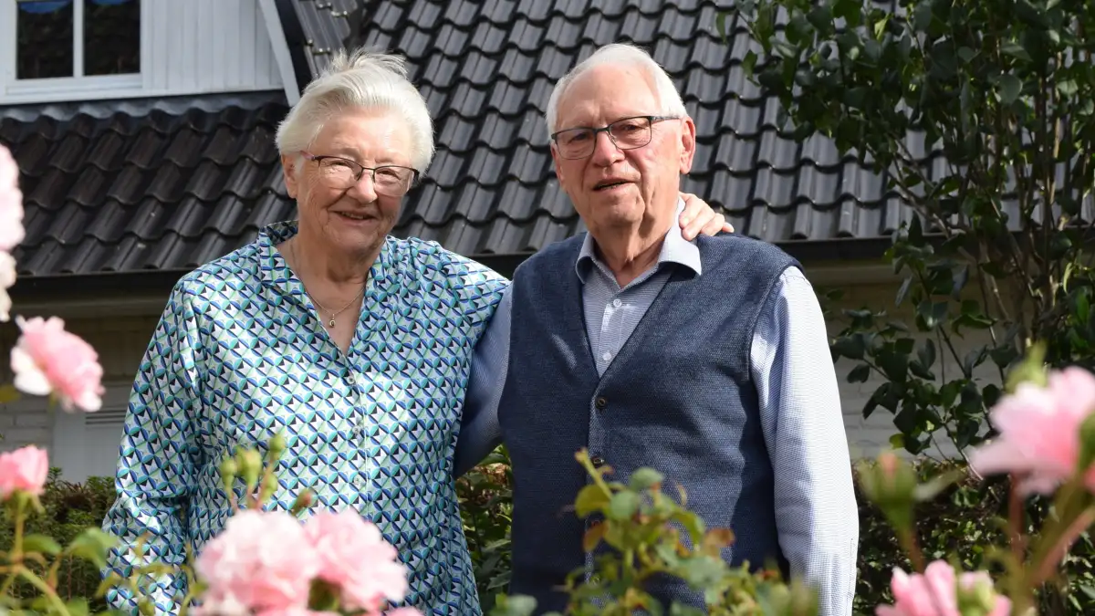 Anita und Heinrich Blanke aus Grasberg feiern Eiserne Hochzeit