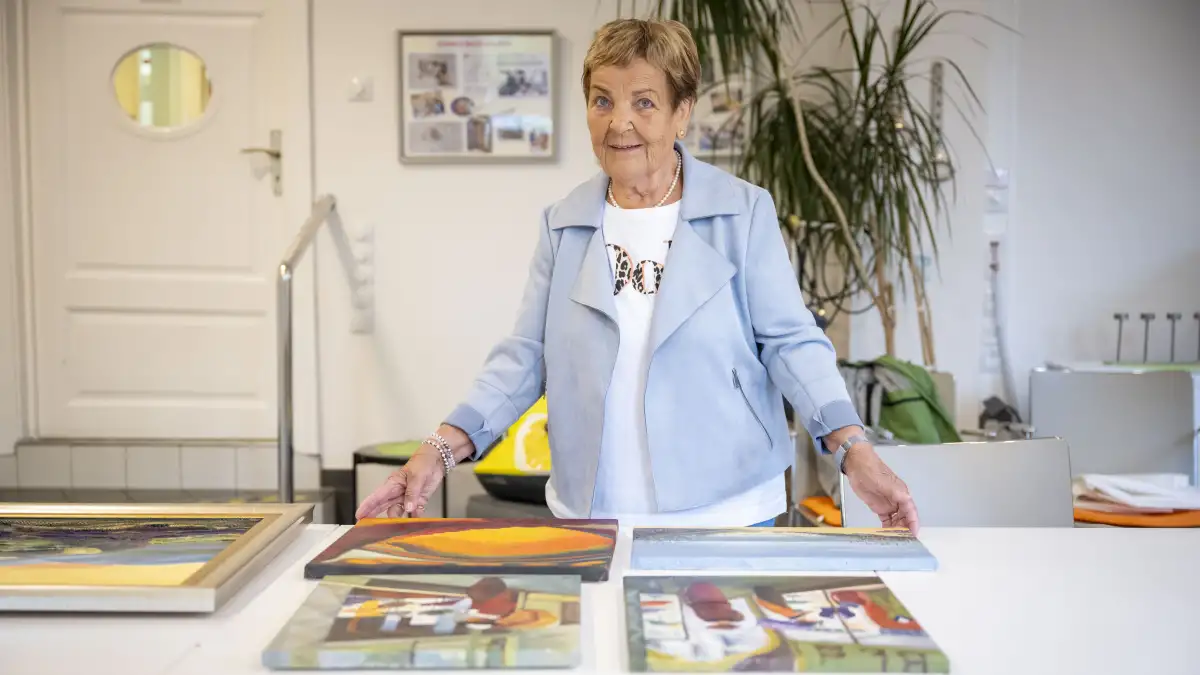 Eva Wolf stellt im MGH Brinkum ihre im Urlaub entstandenen Bilder aus