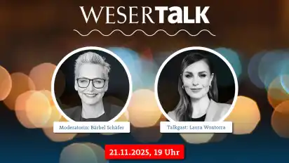 Laura Wontorra zu Gast beim WESER-Talk: Tickets zu gewinnen