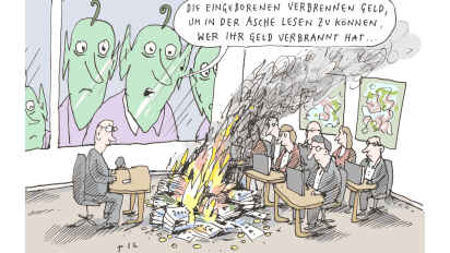 Über Bremen, Deutschland und die Welt: Die Karikaturen im WESER-KURIER