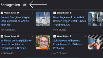 So aktivieren Sie den WESER-KURIER als bevorzugte Quelle bei Google