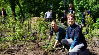 Wo Bremens erster Tiny Forest gegen den Klimawandel entsteht