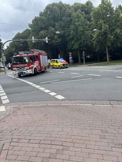 Einsatz in Bremen: Unfall auf der Bismarckstraße